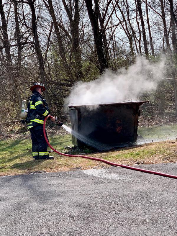 Small Dumpster Fire - East Brandywine Fire Company