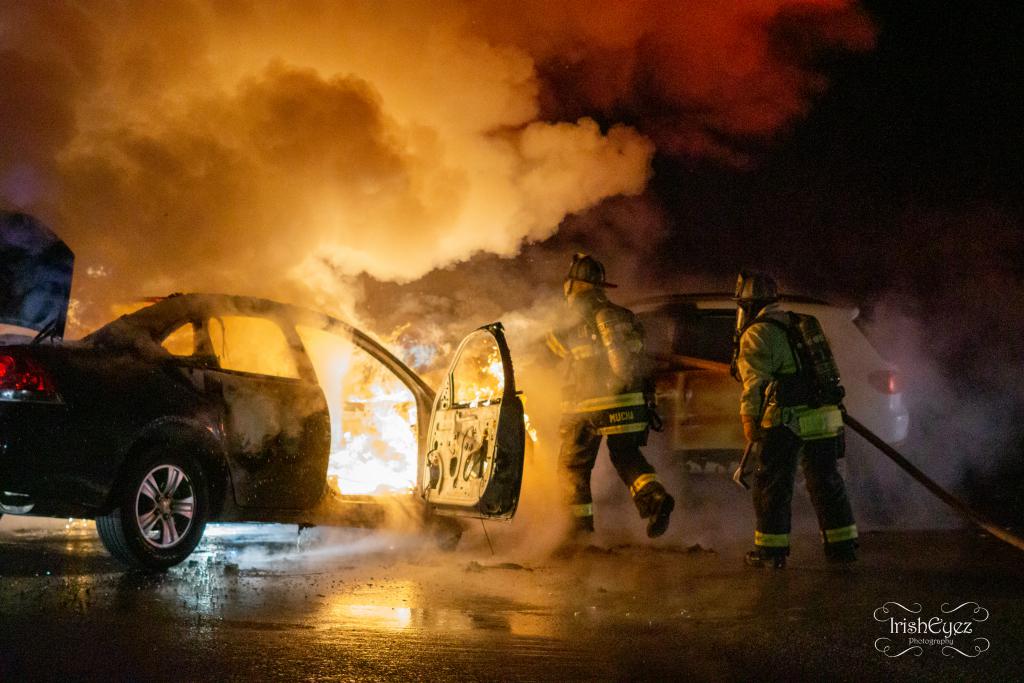 Three Vehicle Accident with Fire - East Brandywine Fire Company